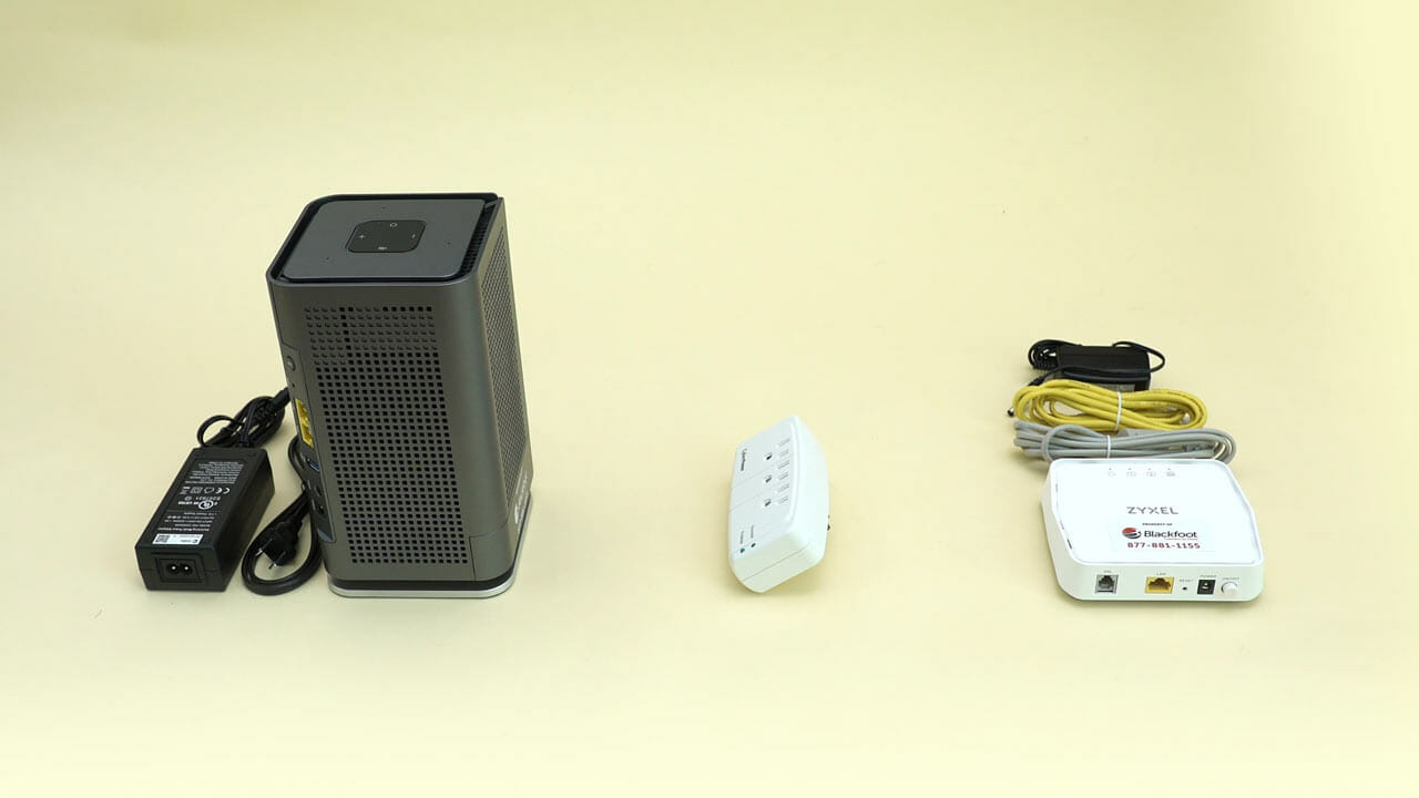 Router + Modem Setup - Blackfoot Communications